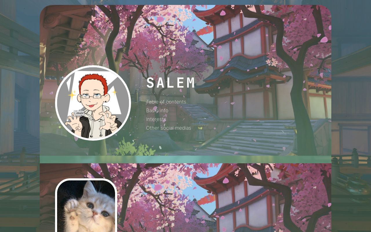 Salem/MothMan's Carrd